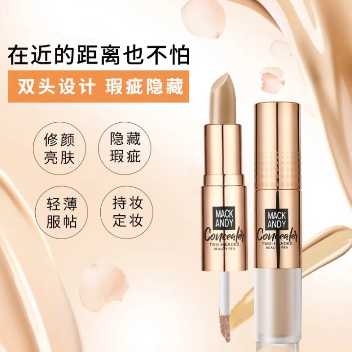 MK203 (ใหม่/แท้) MACK ANDY concealer two headed beauty pen คอนซีลเลอร์ ...