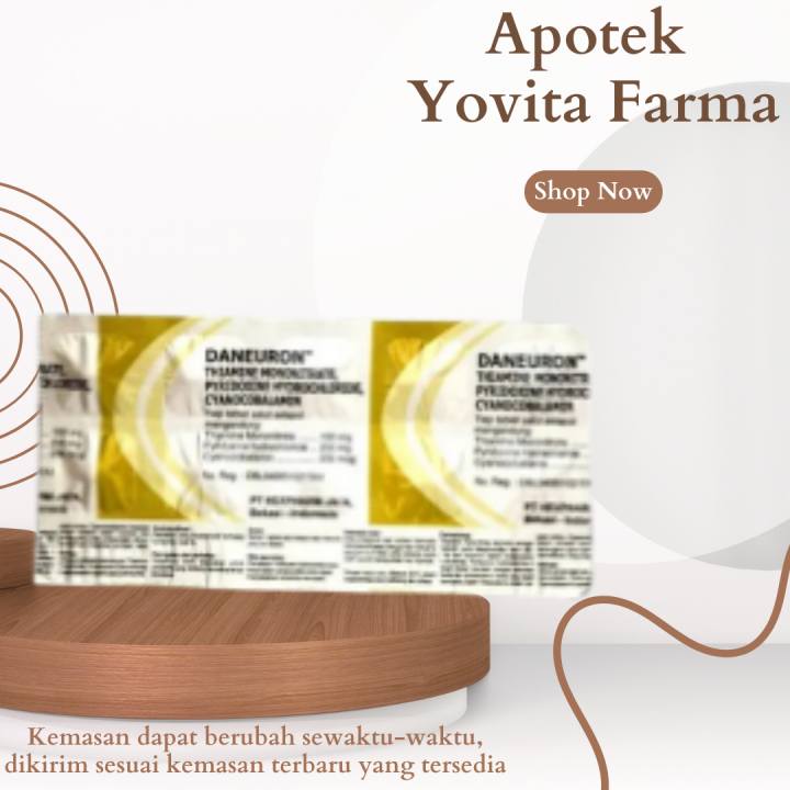 Daneuron 10 Tablet Vitamin Neutropik | Lazada Indonesia