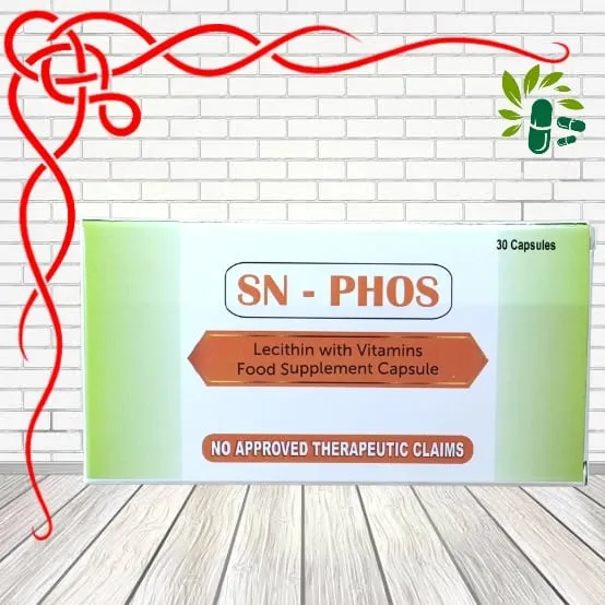 SN PHOS (Lecithin + Vitmains) 30 capsules | Lazada PH