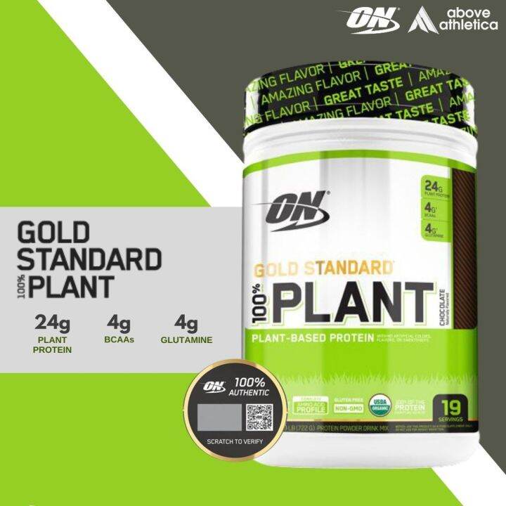 New for Optimum Nutrition Plant Based Protein - Gold Standard 100% ...