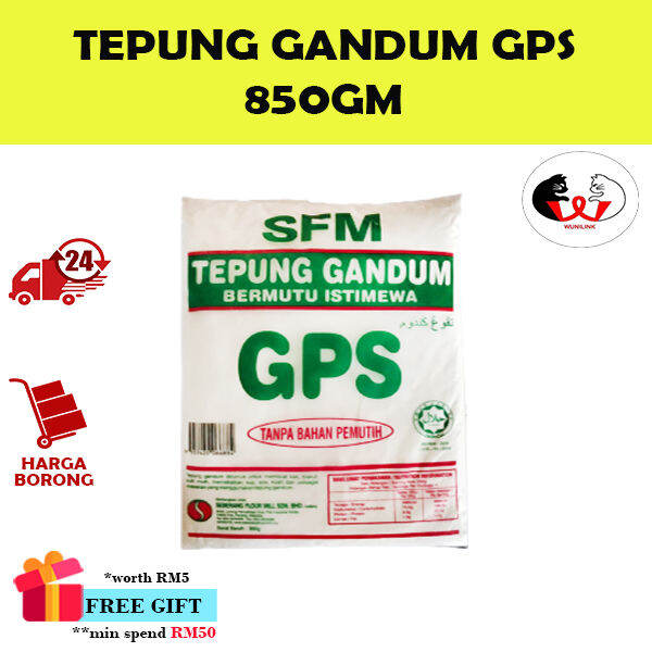 SFM Tepung Gandum GPS Bermutu Istimewa & Tanpa Bahan Pemutih [850GM ...