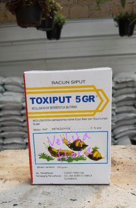 Toxiput Moluskisida Racun Pembasmi Siput & Bekicot | Lazada Indonesia