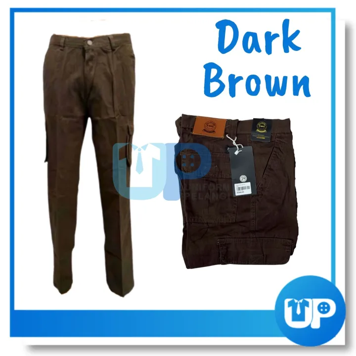 Seluar Kargo Slack 6 Poket Kain Tebal Cargo Pant Multi Pocket Seluar ...