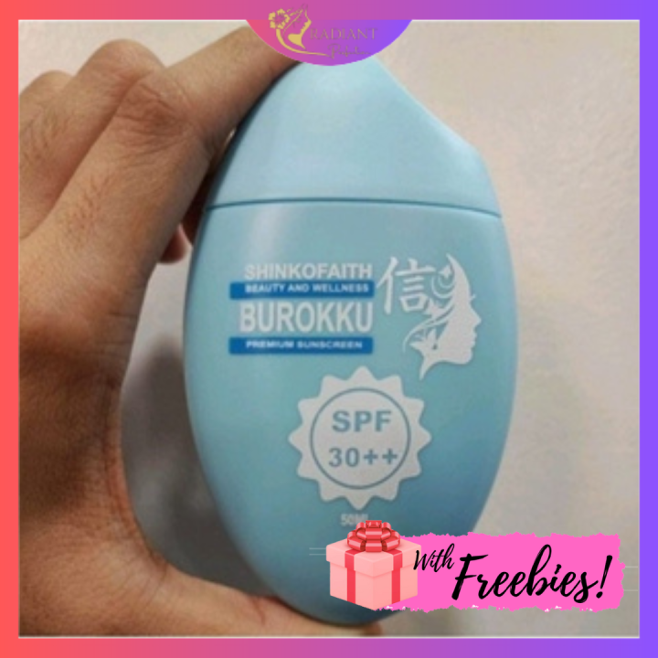 SHINKO Borokku Premium Sunscreen SPF 30++ Whitening and Sunblock ...