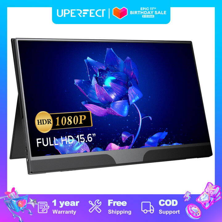 UPERFECT 【Local delivery】UPERFECT 15.6 Inch FHD Monitor HDR 1920X1080 ...