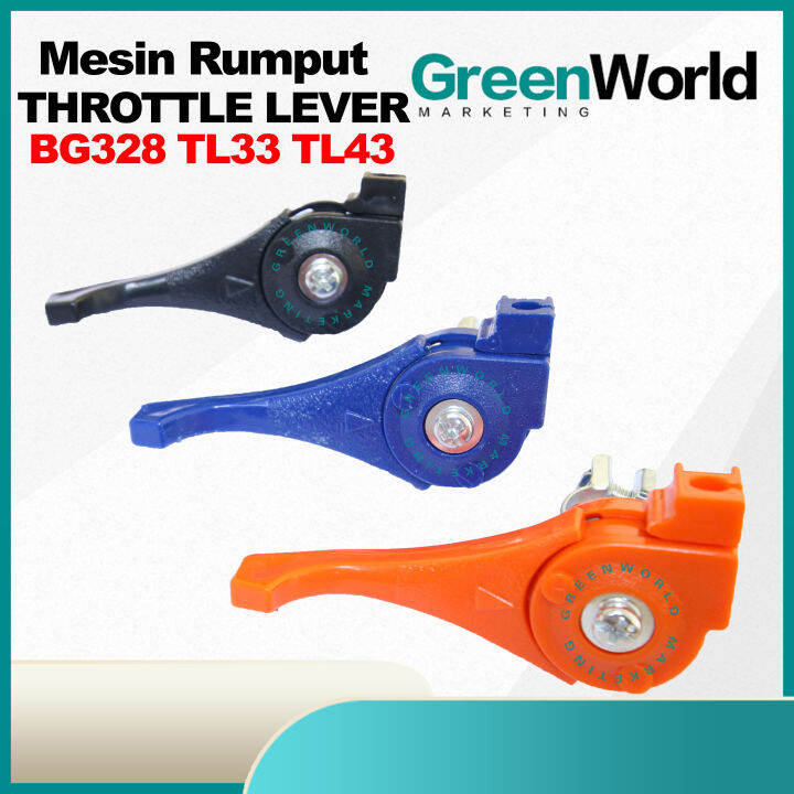Brush Cutter Throttle Lever BG328 TL33 TL43 Mesin Rumput Throttle Minyak Throttle Control | Lazada