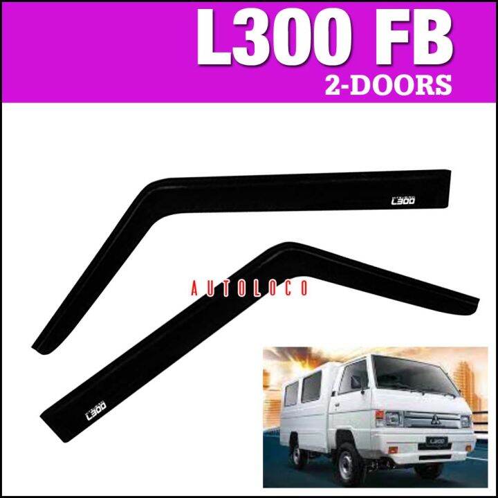Mitsubishi L300 2 Doors Rain Guard Window Door Sun Visor | Lazada PH