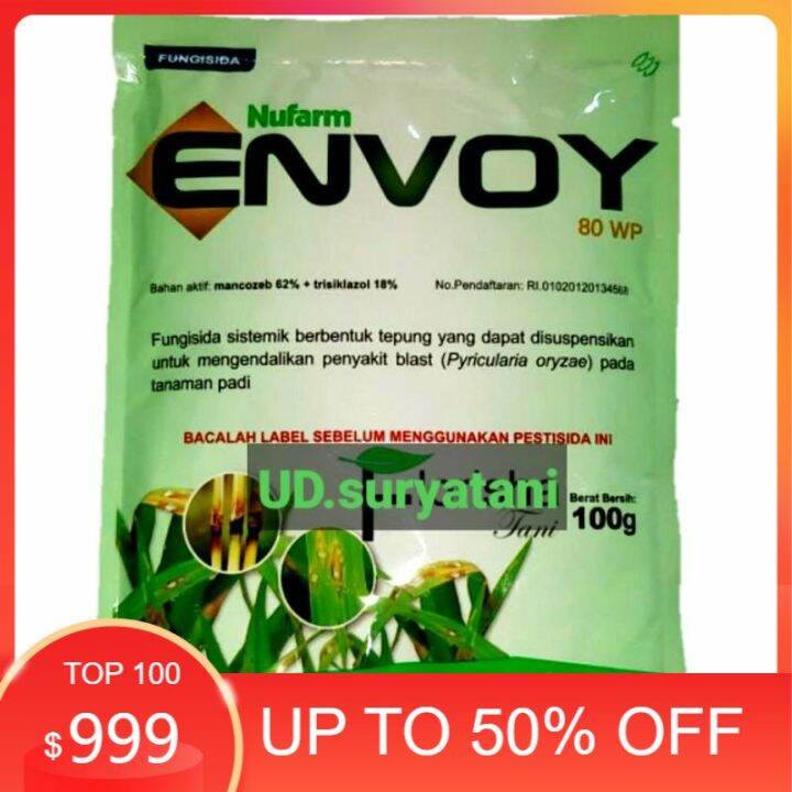 FUNGISIDA ENVOY 80 WP 100 GRAM | Lazada Indonesia