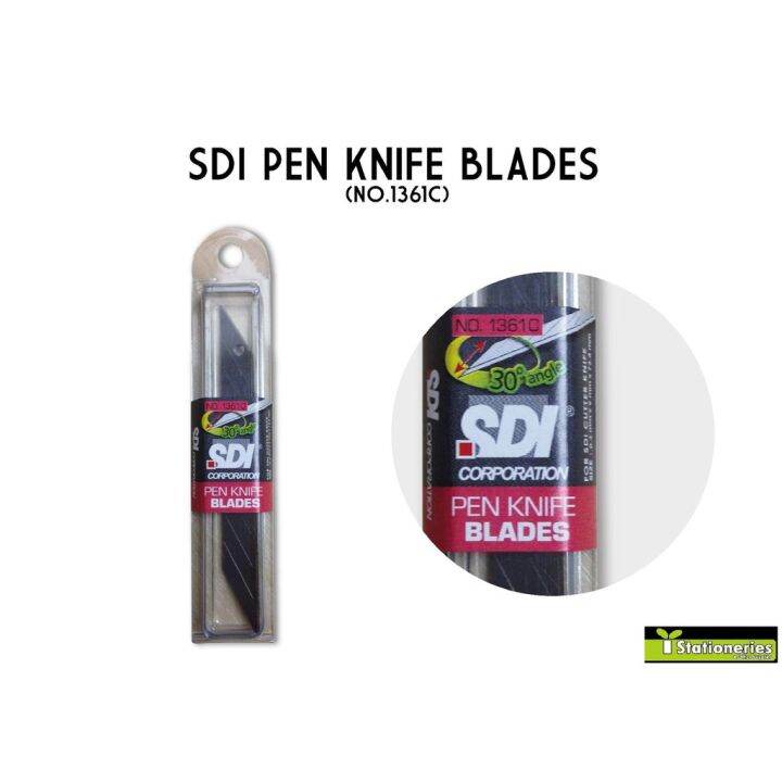 ORIGINAL SDI Cutter Blades 1361C Pen Knife Blades | Lazada