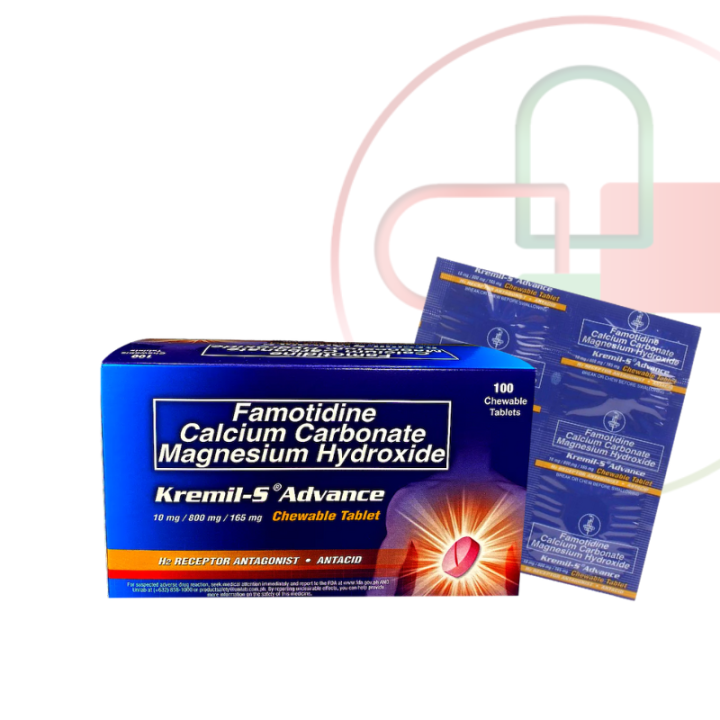 Kremil-S Advance Chewable Tab 4s | Lazada PH