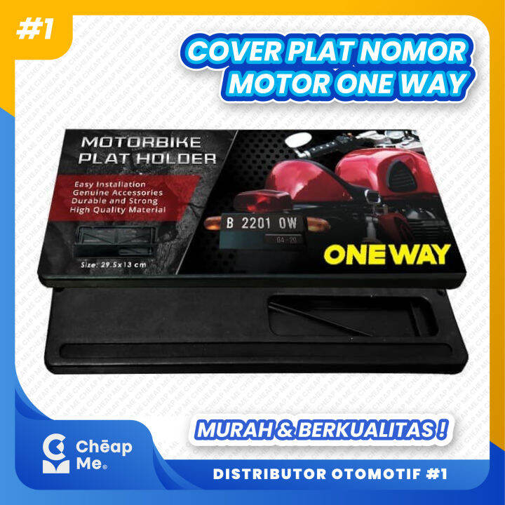 Dudukan Cover PLAT NOMOR MOTOR TEBAL Bisa COD / TATAKAN PLAT NOMOR ...
