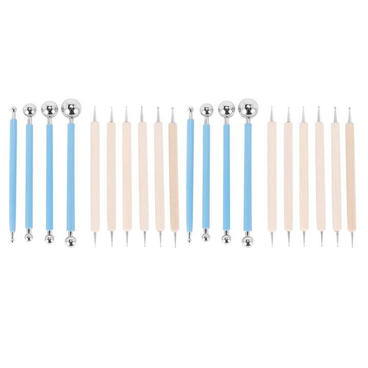 40 Piece Dotting Tools Ball Styluses for Mandala Rock Painting, Pottery ...