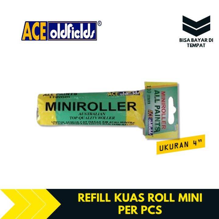 Refill Refil Kuas Koas Roll Rol Rolan Cat Tembok Kecil ACE All Paint 4 ...