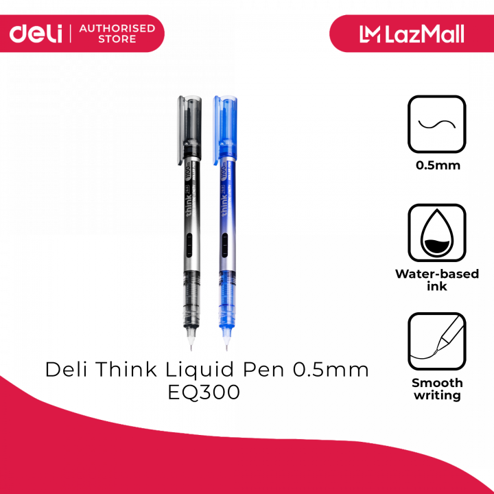 Deli EQ300 Think Liquid Pen 0.5mm 1PC [78EQ300] | Lazada PH
