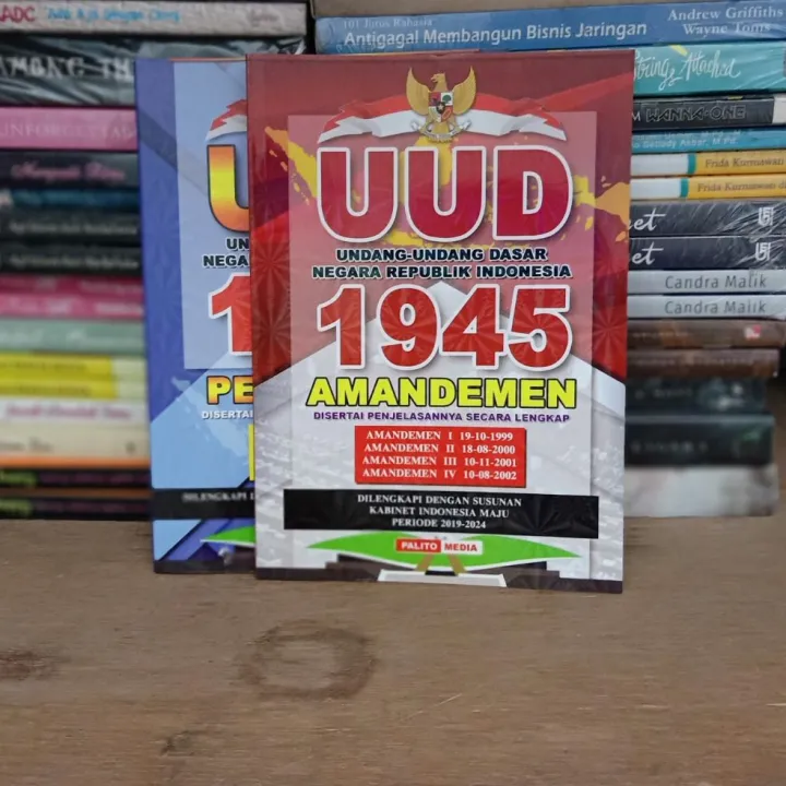 Buku UUD 1945 Amandemen Kabinet Terbaru 2019-2024 | Lazada Indonesia