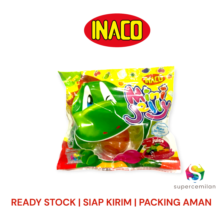 Inaco Jelly / Jeli Agar agar dengan Nata De Coco (isi 5pcs) | Lazada ...