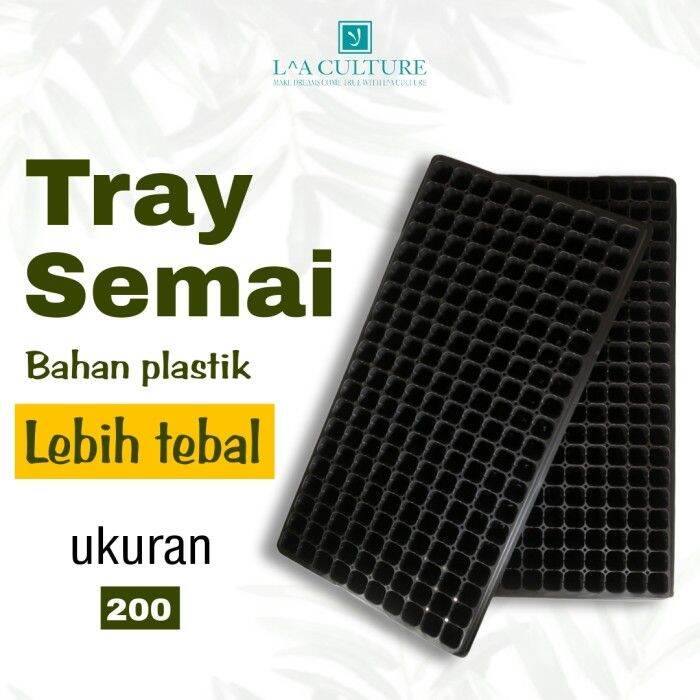 Tray Semai Benih Potray Seedling Kualitas Super Bahan Tebal | Lazada ...