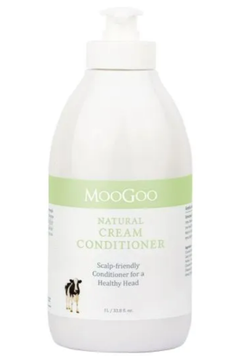 MOOGOO ครีมนวดผม มูกู เนเชอรัล ครีม คอนดิชั่นเนอร์ สูตรโปรตีนจากนม ...