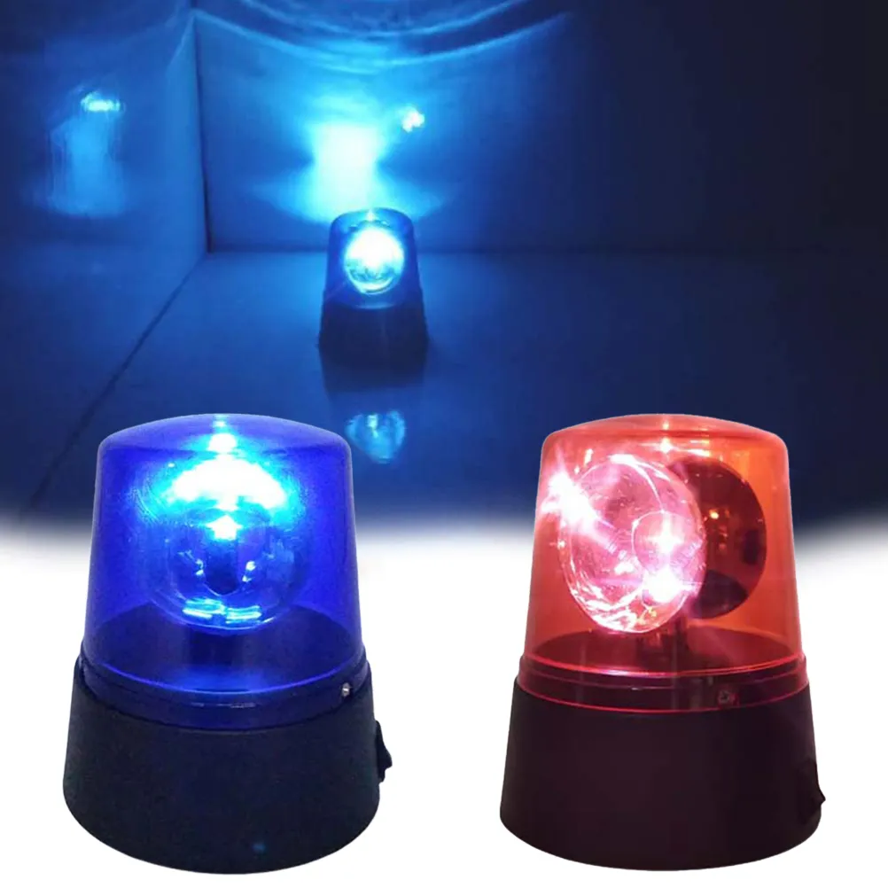 Rotating Police Lights Party