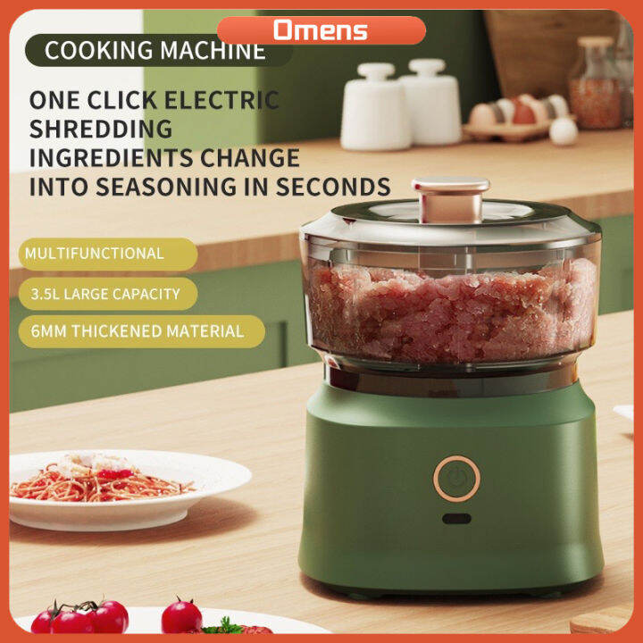 Electric Household Food Processor 3.5L large capacity cooking Fast ...