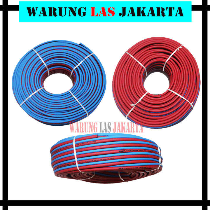 NLG 3 Meter - 5 meter Selang Las Double Untuk Las Karbit Acetylene Lpg ...