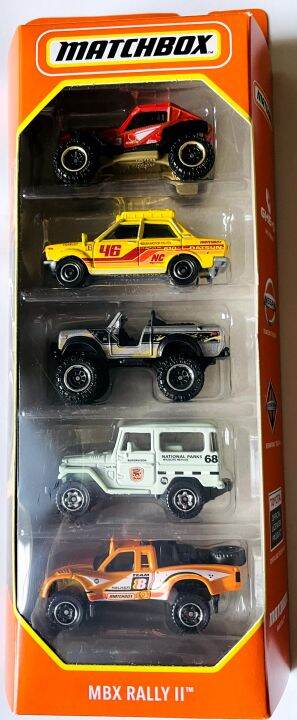 Matchbox 5 Pack - Autobahn Express IV - with Ghe-O Predator, '70 Datsun ...