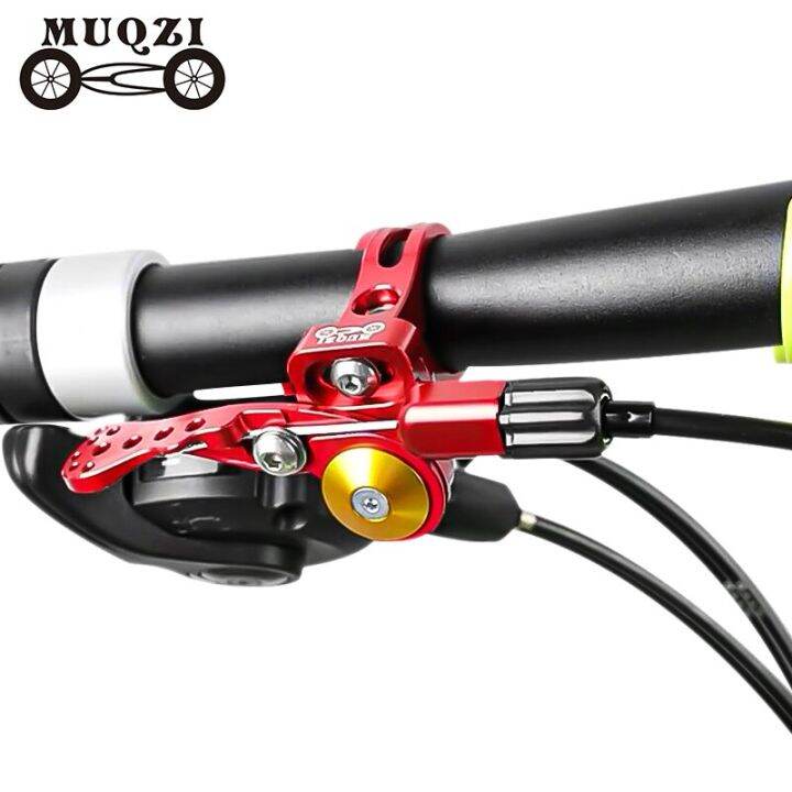 MUQZI MTB Bike Dropper Seatpost Remote Lever ปรับ Telescopic Controller Smooth Action สำหรับ22.2 ...