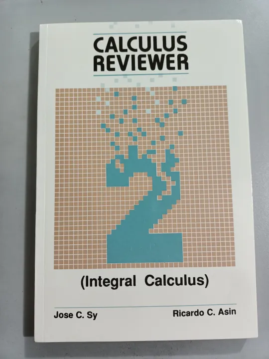 CALCULUS REVIEWER 2 (Integral Calculus ) Sy,Asin | Lazada PH