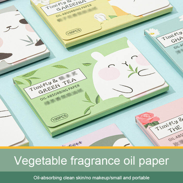 Facial Oil Absorption Paper Fragrance Oil Absorption Paper Portable Box ...