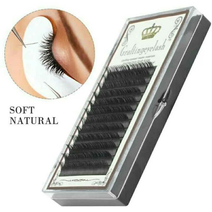 Eyelash extension 8mm/9mm/10mm/11mm/12mm/13mm/14mm | Lazada PH