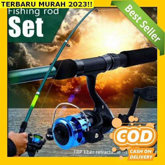 Pancing 1 Set Lengkap Kuat Full Rill Belut Dan Ikan Alat Di Sungai Laut ...