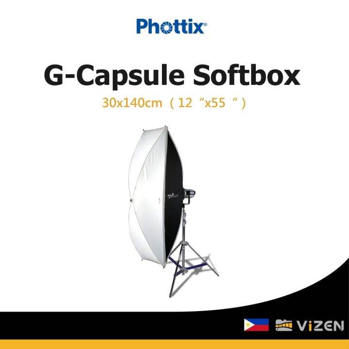 Phottix G-Capsule Softbox 30x140cm （12“x55“） | Lazada PH