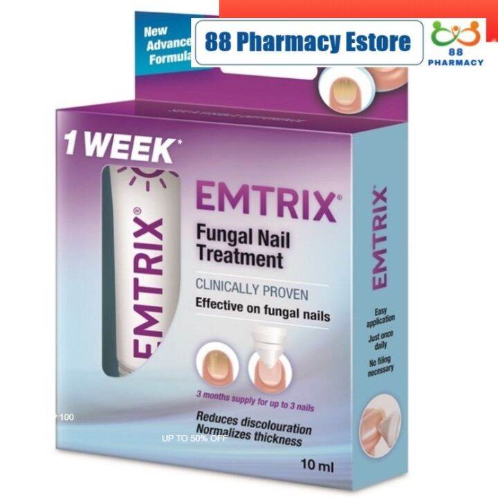 EMTRIX FUNGAL NAIL TREATMENT 10ML | Lazada