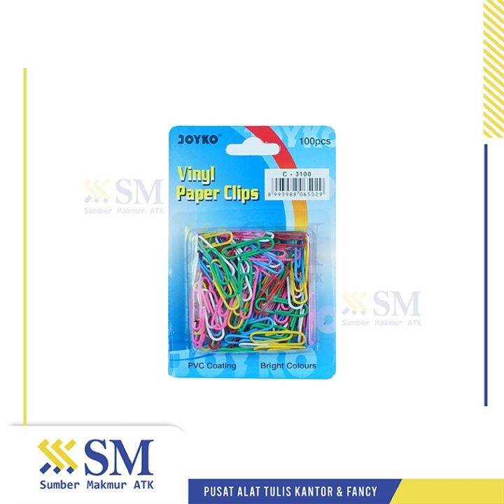 TRIGONAL/PAPER CLIP WARNA JOYKO C-3100 | Lazada Indonesia