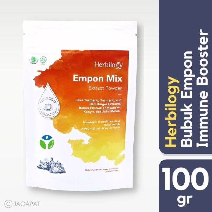 Herbilogy - Empon Mix Extract Powder 100gr - Suplemen Kesehatan ...