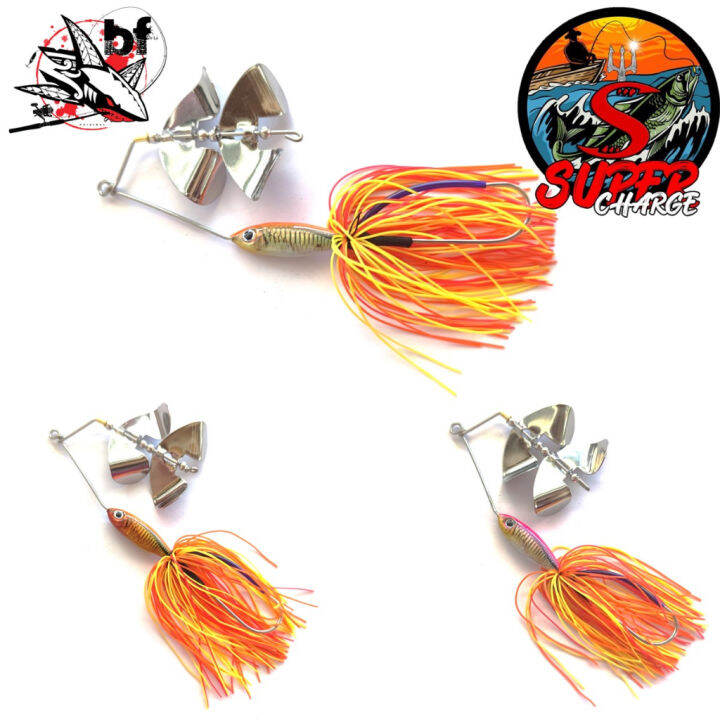 Buzz Bait บัสเบท SUPERCHARGE น้ำหนัก 24 กรัม 14 เซน ใบคู่ | Lazada.co.th