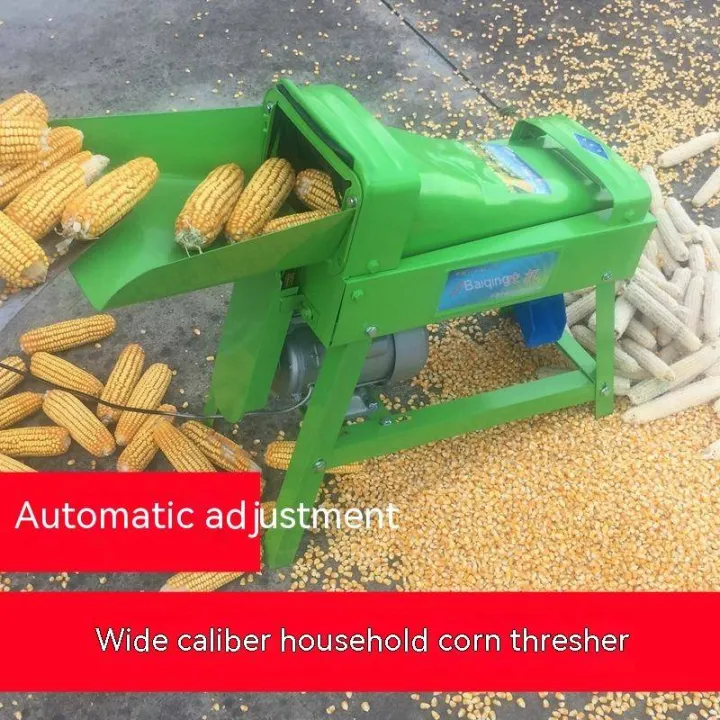 Corn electric peeling machine wide-caliber automatic household electric ...