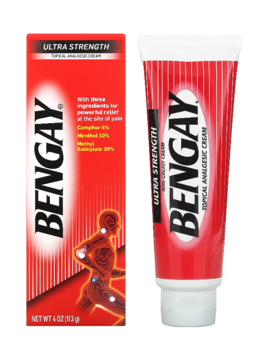 Bengay Topical Analgesic Cream, Ultra Strength, 4 oz (113 g) | Lazada PH