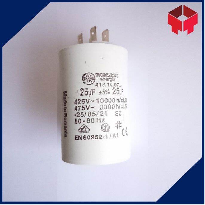 Ducati Energia Capacitor 25uF 425V | Lazada