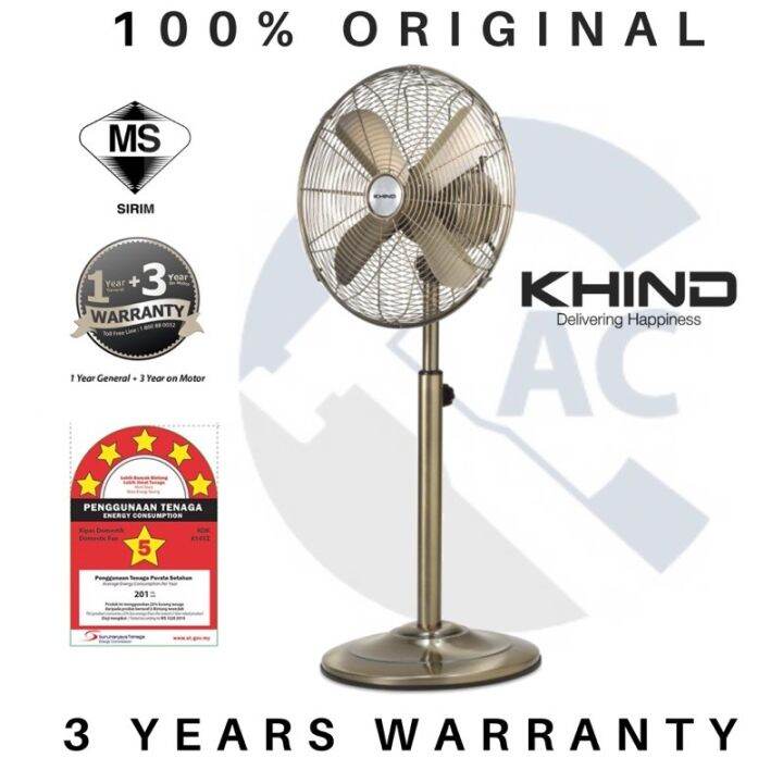 Antique Khind Sf141 Antique Steel Stand Fan Kipas Berdiri Antik Lazada