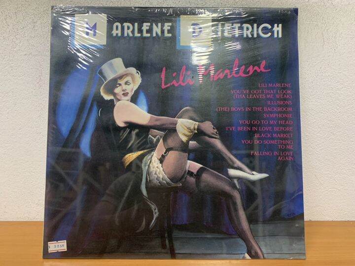 1LP Vinyl Records แผ่นเสียงไวนิล M ARLENE D IETRICH LILI MARLENE (H5A36) | Lazada.co.th