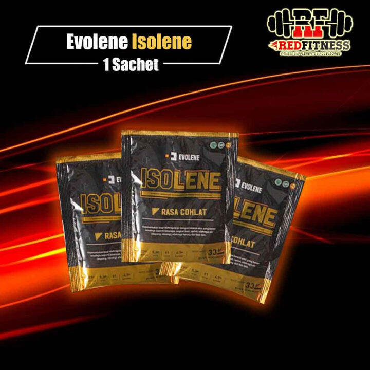 Evolene Isolene Whey Protein Isolate Eceran 1 Sachet / Ecer 1 Serving ...
