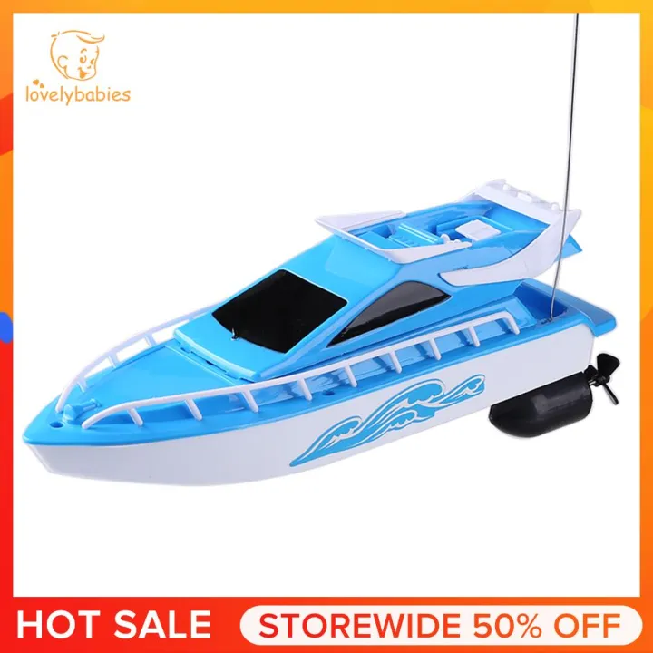 Mini Remote Control Boat High Speed Rowing Ship Summer Water Speedboat ...