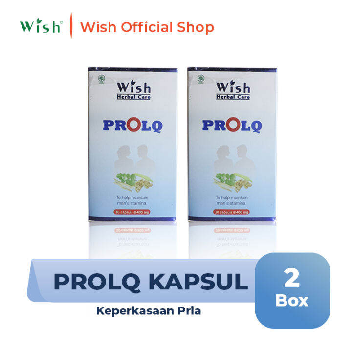 (TWIN PACK) Wish Dr. Boyke Prolq Kapsul - 2 Box | Lazada Indonesia