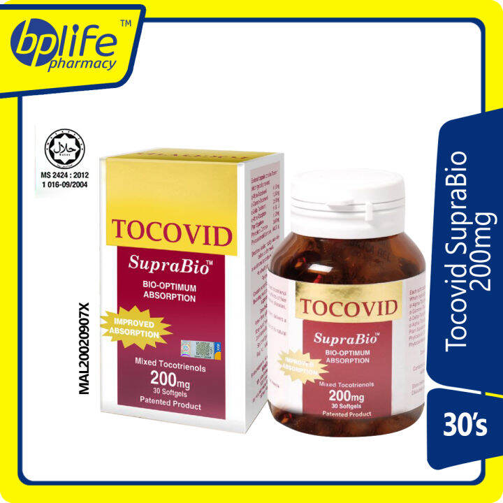 Tocovid SupraBio 200mg 30s | Lazada