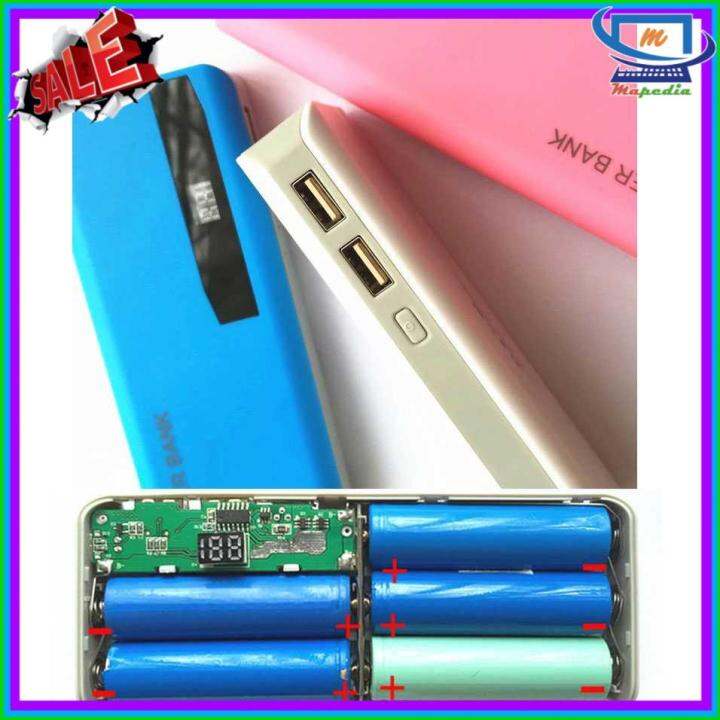 DIY Modul Mesin PCB Case Rakitan Casing Power Bank Powerbank LED 5 slot ...