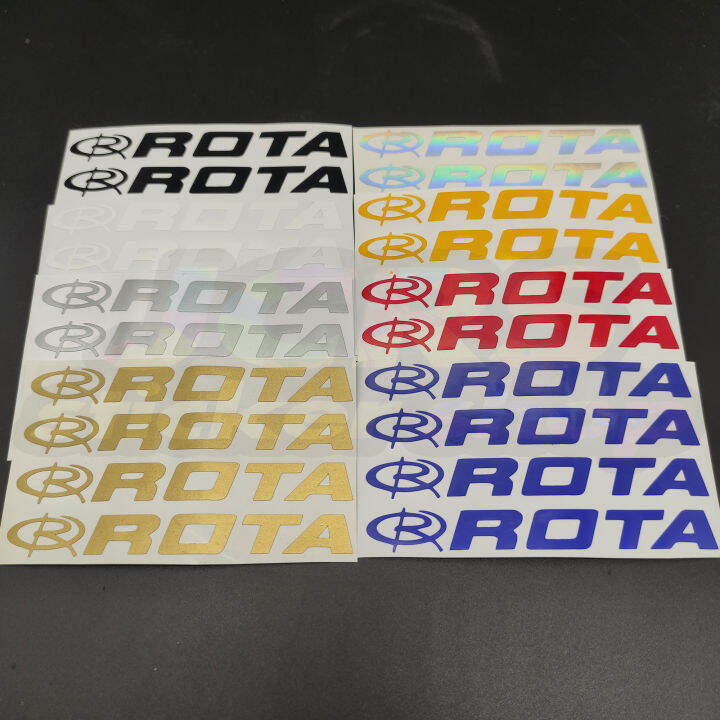 Rota Mags Rim Decal - Outdoor cutout vinyl waterproof computer cut ...