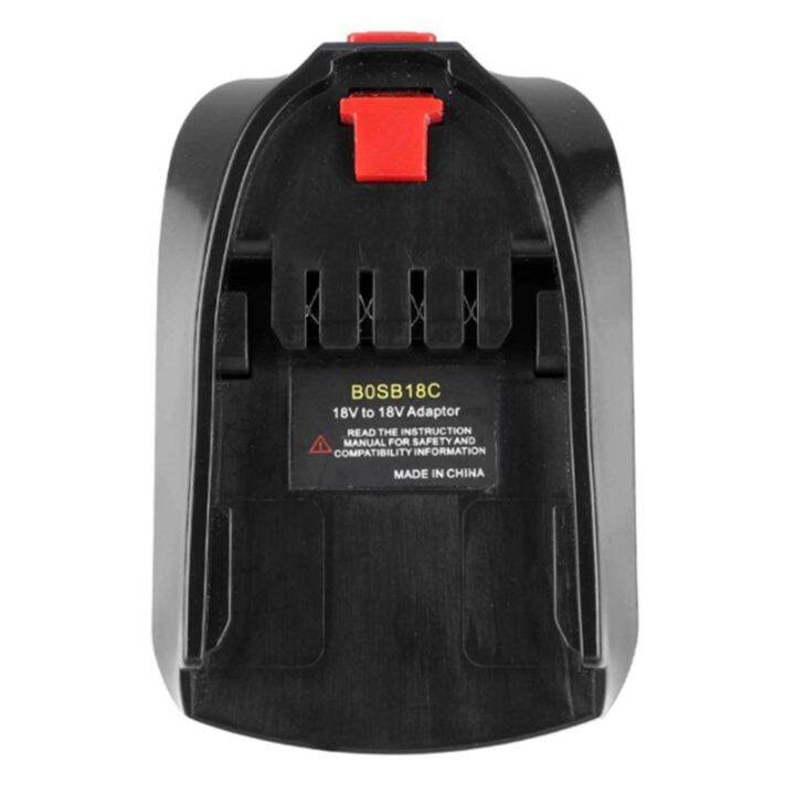 Adapter Converter BOSB18C Use for Bosch 18V Li-Ion Battery BAT618 on ...