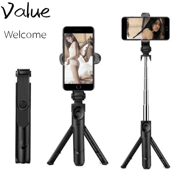 Ready Stock Original Bavin Tripod Monopod Selfie Stick Bluetooth