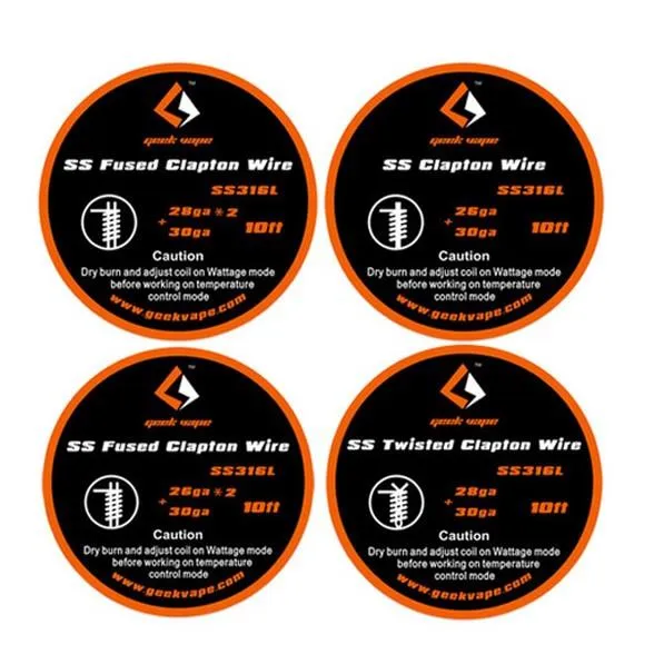 RELAX GeekVape Clapton Wire 10ft (3Meter) | Lazada PH